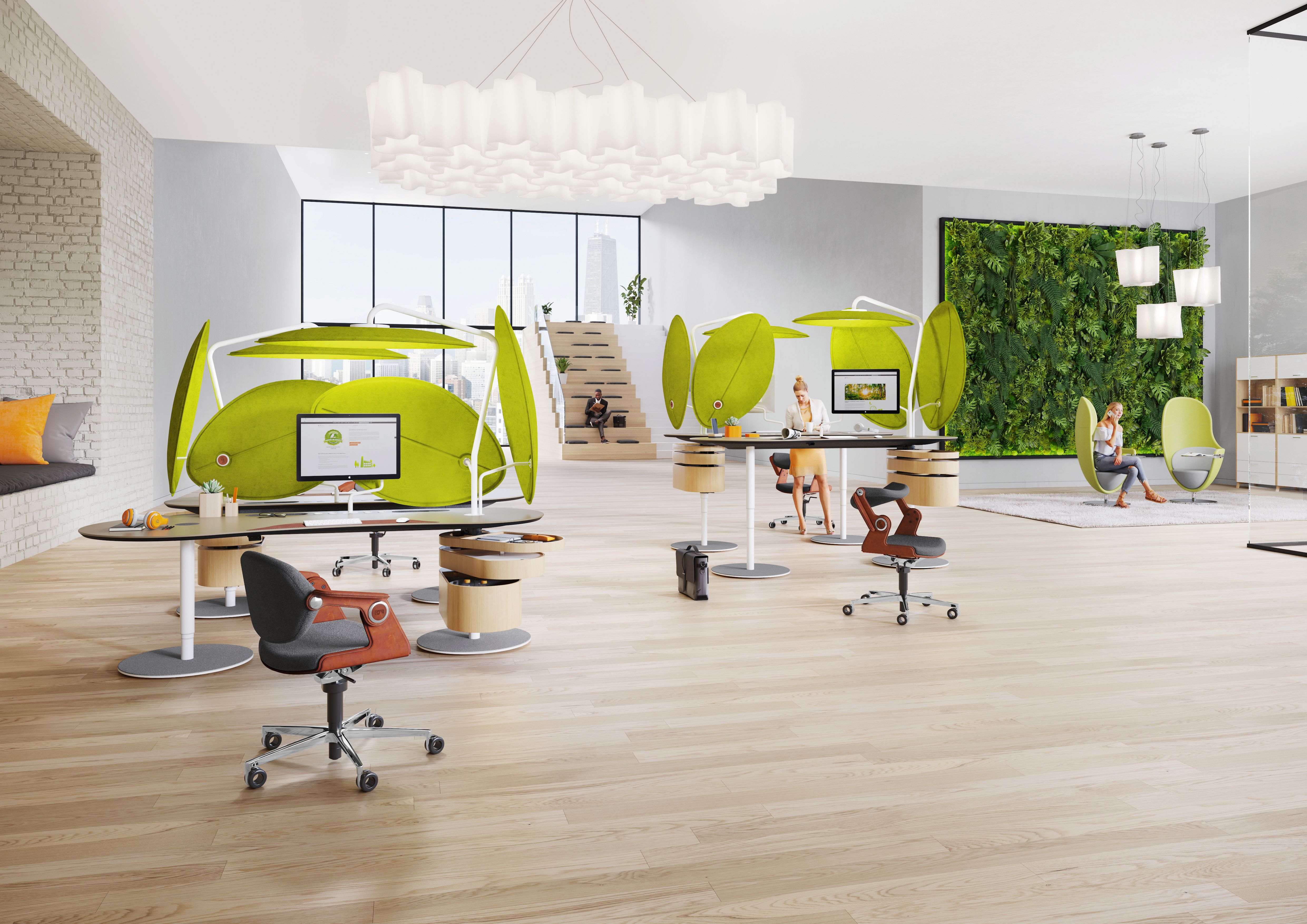 Lechner + Hayn Büroeinrichtungen | BALANCE OFFICE Arbeitsplatzsystem